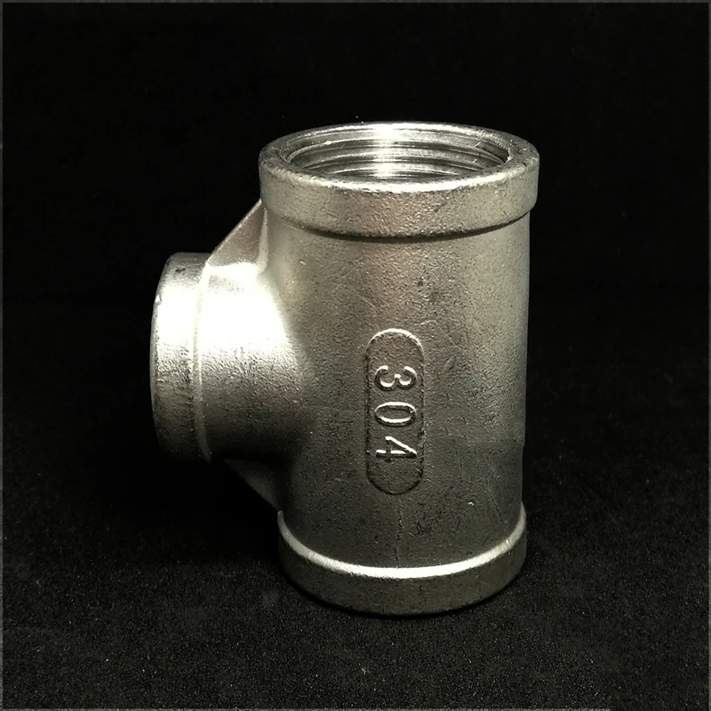 3/4" BSP Female x 1/4" BSP Female x 3/4" BSP Female Tee 3 Way 304 ...