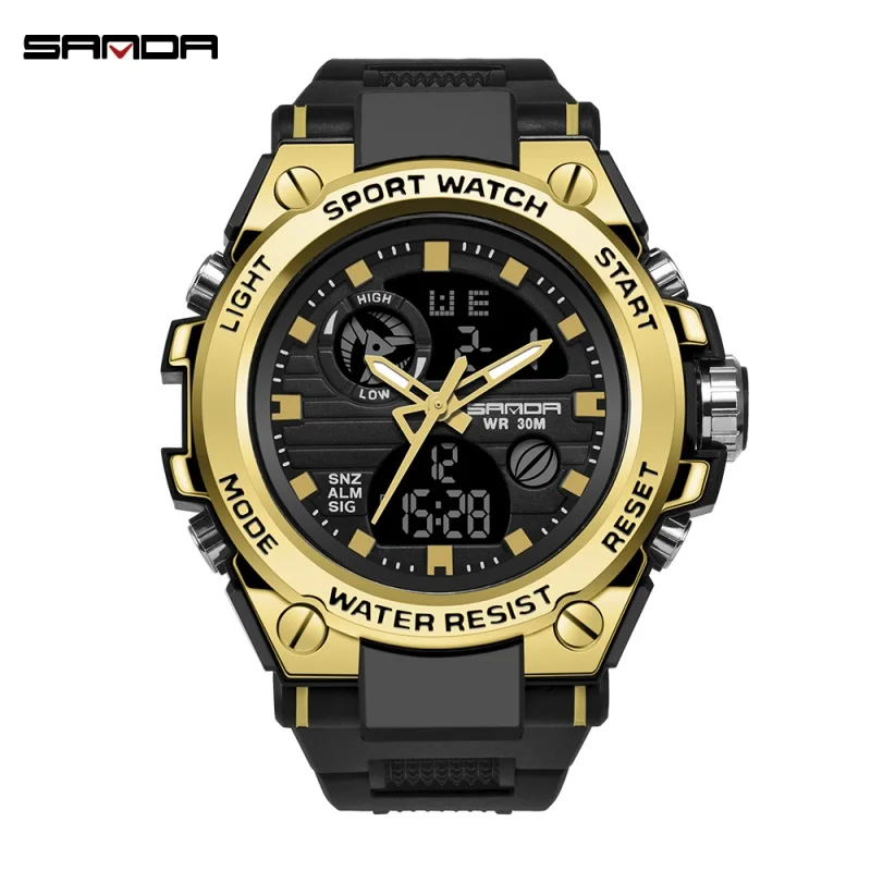 Infashio Men Digital Watch Shock Military Waterproof Electronic ...