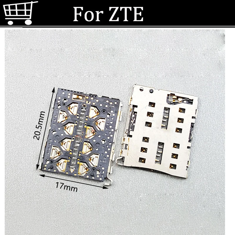 Original New SIM card Socket Holder Slot Tray Replacement for ZTE Blade ...