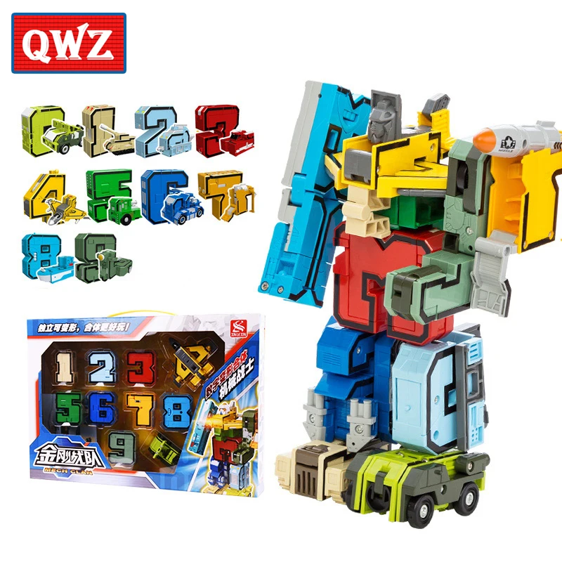 Buy Online QWZ 10 Digit Number Mathematical Symbol Toys Transformation ...
