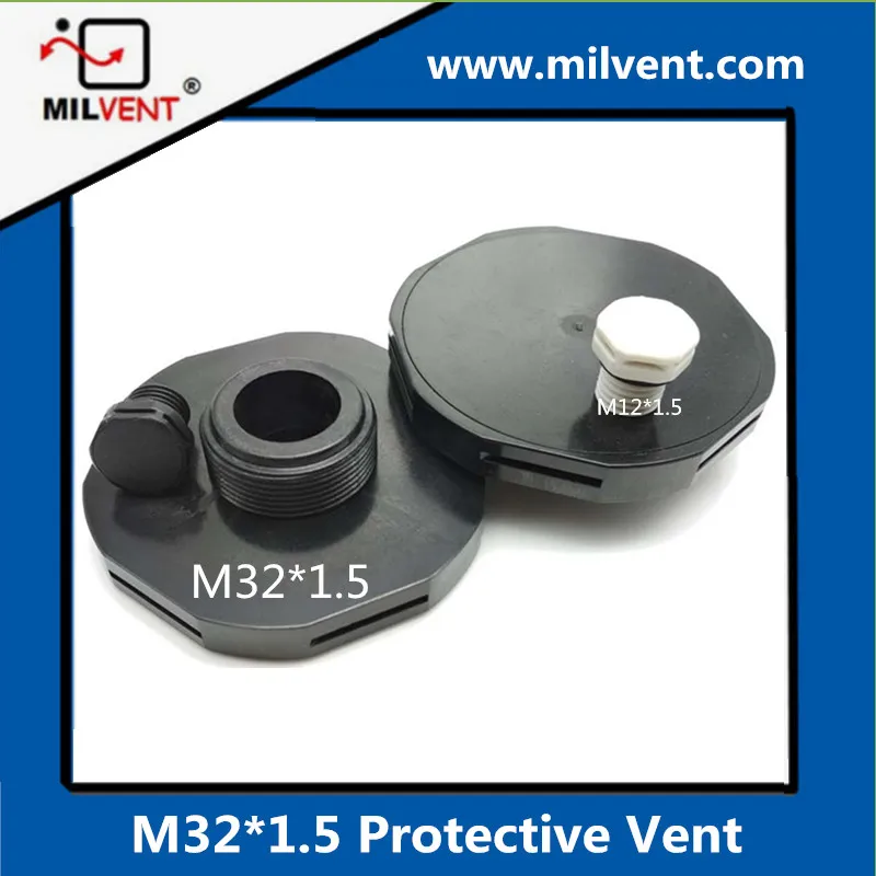 Black M32*1.5 screw in breather vent plug ventilation plug and ...