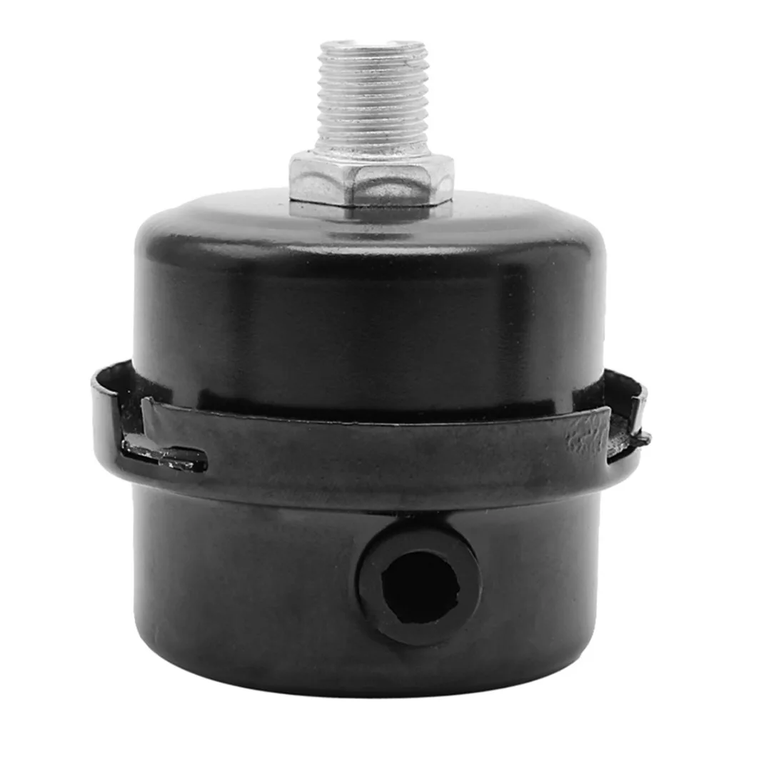 1pc Metal Air Intake Filter Muffler Silencer 1/2" 12.5mm Thread Mayitr ...