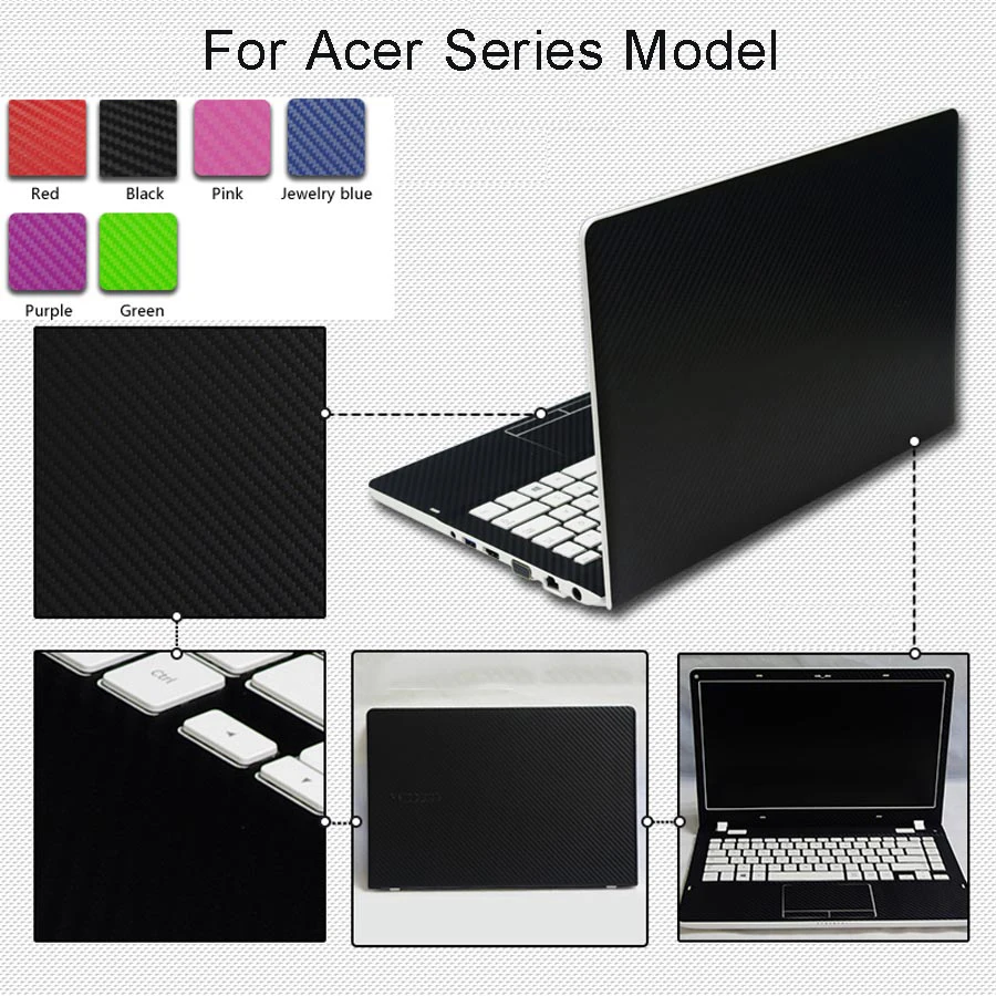 Laptop Sticker Skins For Acer Series Personality Free Cutting Pure ...