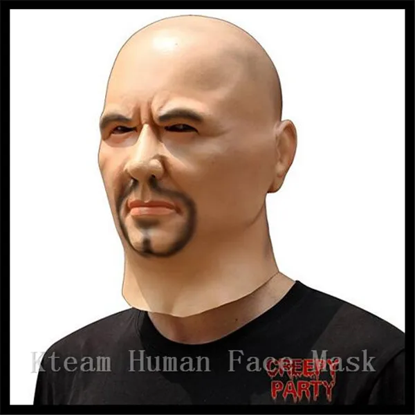 Top Grade Human Skin mask latex silicone Ex Machina realistic Man Face ...
