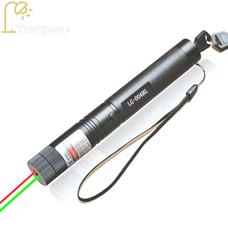Double Light Laser Flashlight Red Green Flashlight Double Light Laser ...