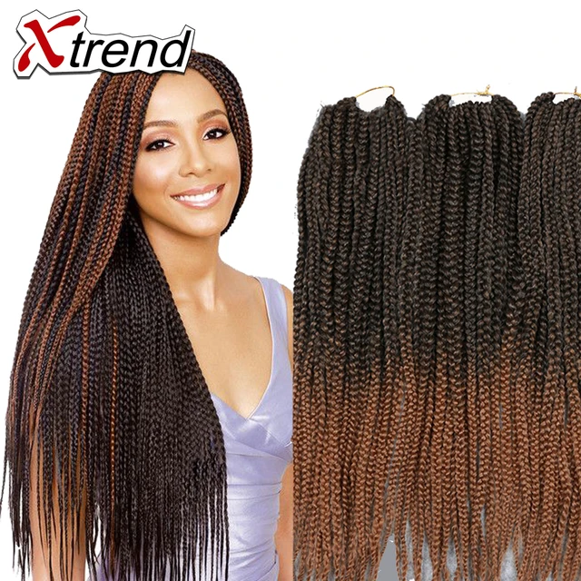 Ombre Box Braid Hair