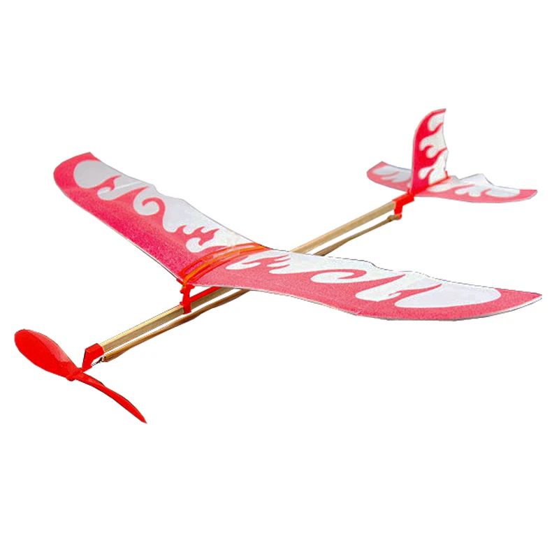 DIY rubber band powered model airplanes Thunderbird / Thunderbird ...