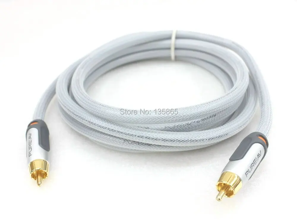 Original Av50100ea08 Pure-av Silver Series Digital Coaxial Audio Cable ...