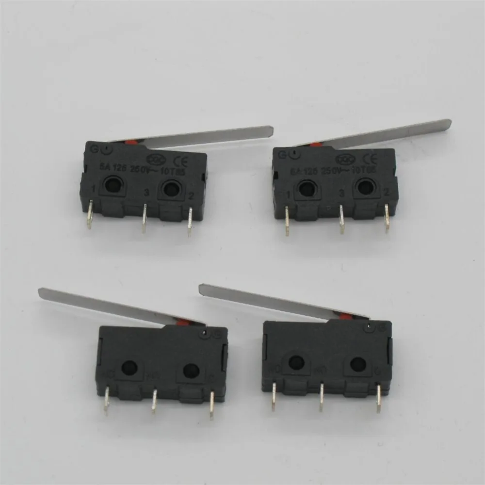 10pcs 250V 5A 3 Pin Tact Switch Sensitive switch Micro Limit Switches ...