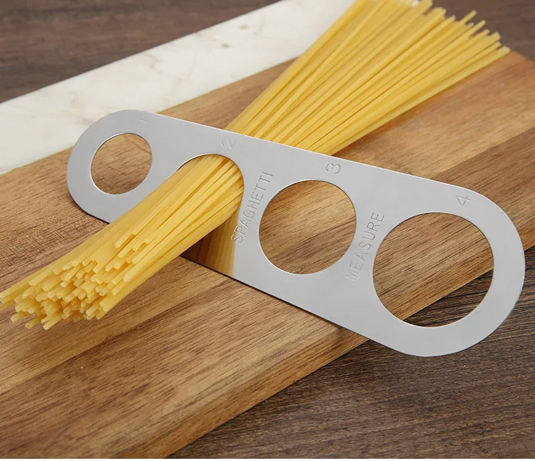 1pc Stainless Steel Spaghetti Pasta Noodle Measurer Portioner Kitchen ...