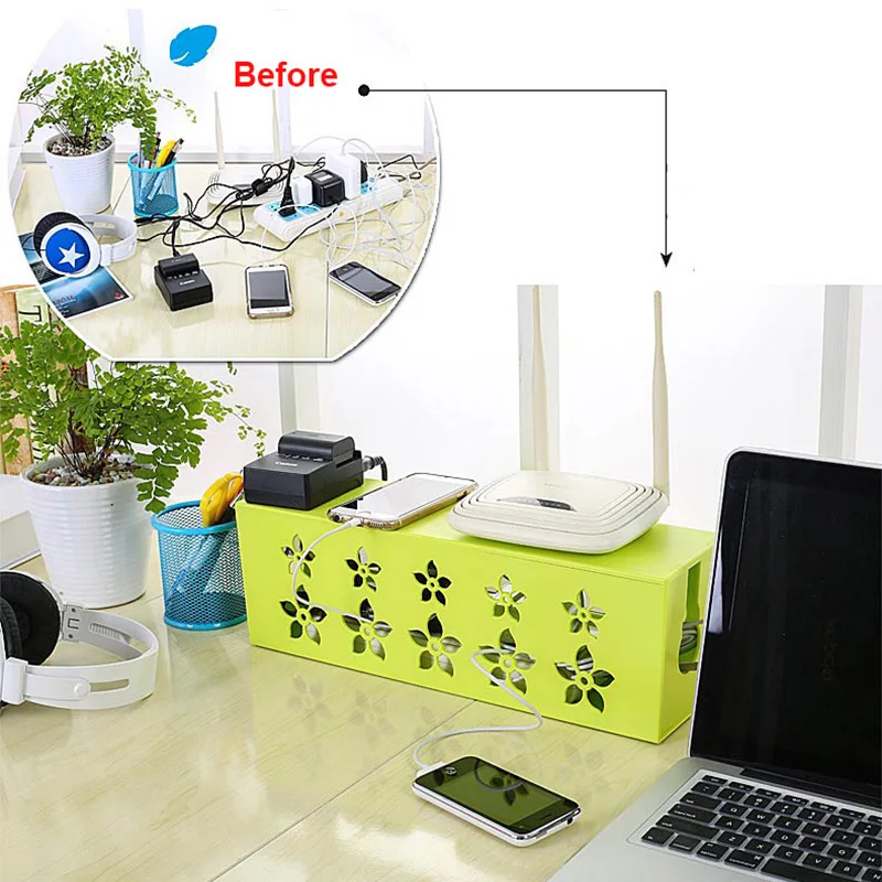 Best Price Hollow Flower Cable Box Electrical Outlet Power Strip Wire ...