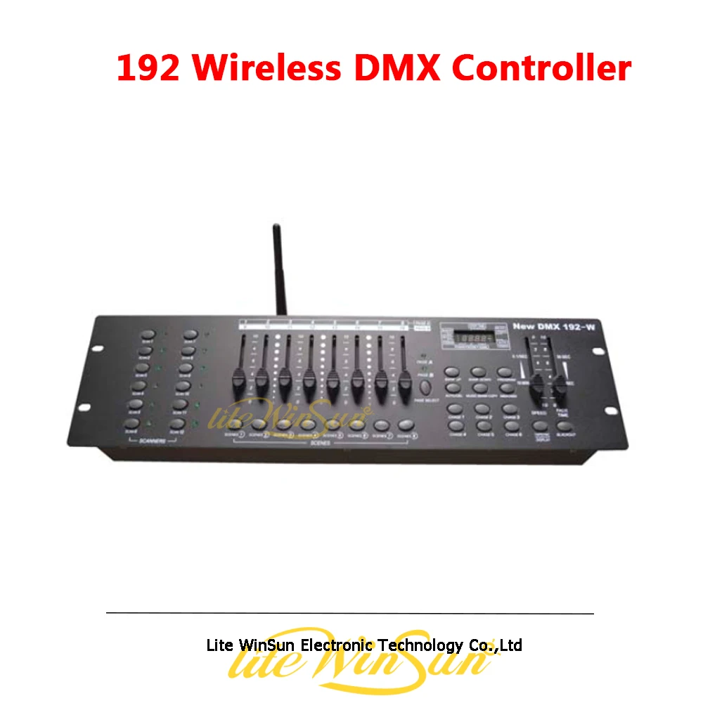 2.4g Wireless Transevier 192 Dmx Controller Dj Console Beam Moving Head ...
