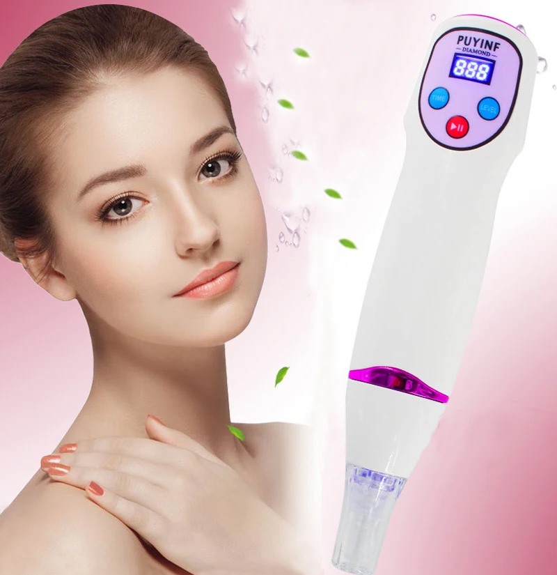 Blackhead Vacuum Cleaner Suction Diamond Dermabrasion Removal Scar Acne ...