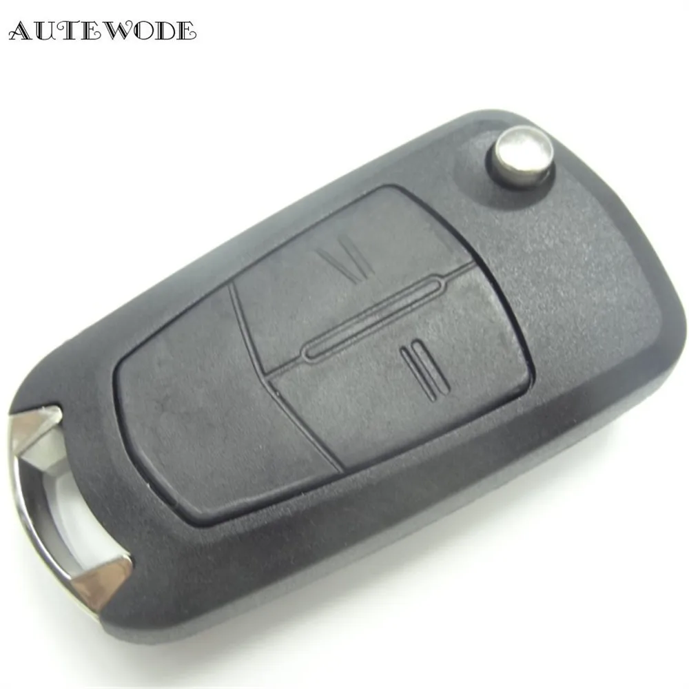 AUTEWODE Replacement Key Remote Shell fit for Opel cover 2 BUTTON CASE ...