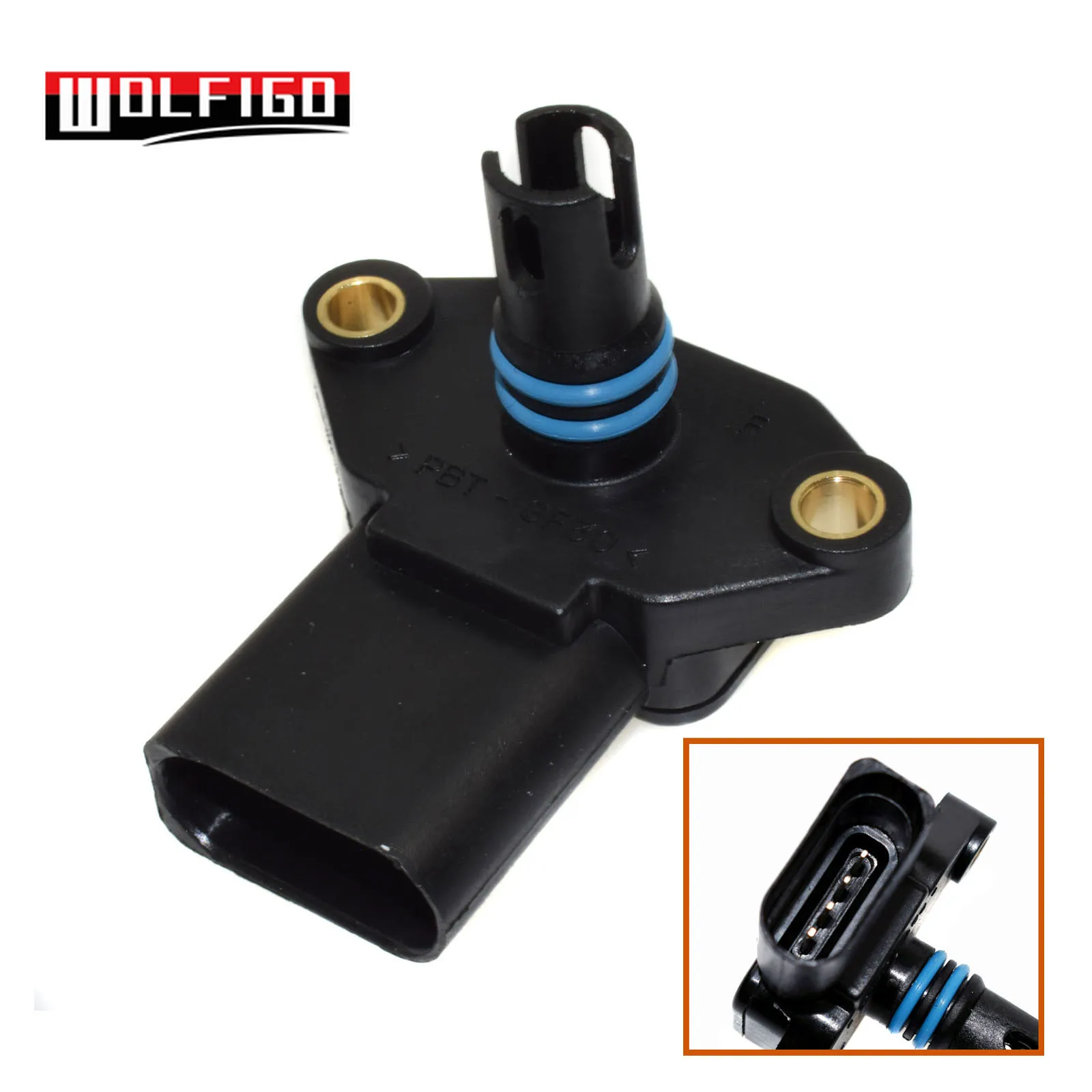 WOLFIGO-New-Pressure-MAP-Sensor-For-VW-Golf-Bora-Caddy-Lupo-Audi-A2 ...