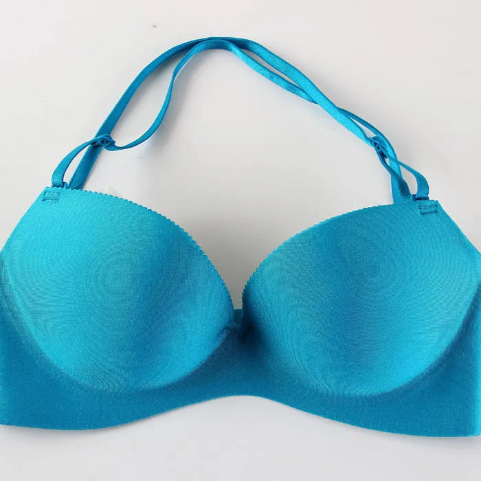 Buy 2017 New Fashion Women Sexy Super Gather Seamless Bra 34 Cup Push Up Bra