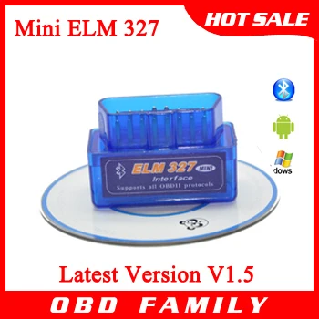 High quality Super Mini ELM327 Bluetooth V1.5 OBD2 Mini Elm 327 Car ...
