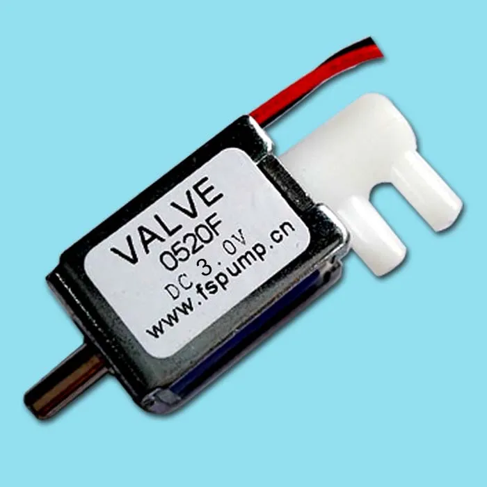 Miniature Solenoid Valve 0520F 3V 4.5V Two-position Three-way Valve ...
