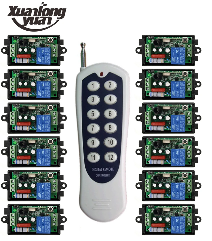 xuanlongyua-1000M-Long-Range-AC220V-1CH-Remote-Control-Light-Switch ...