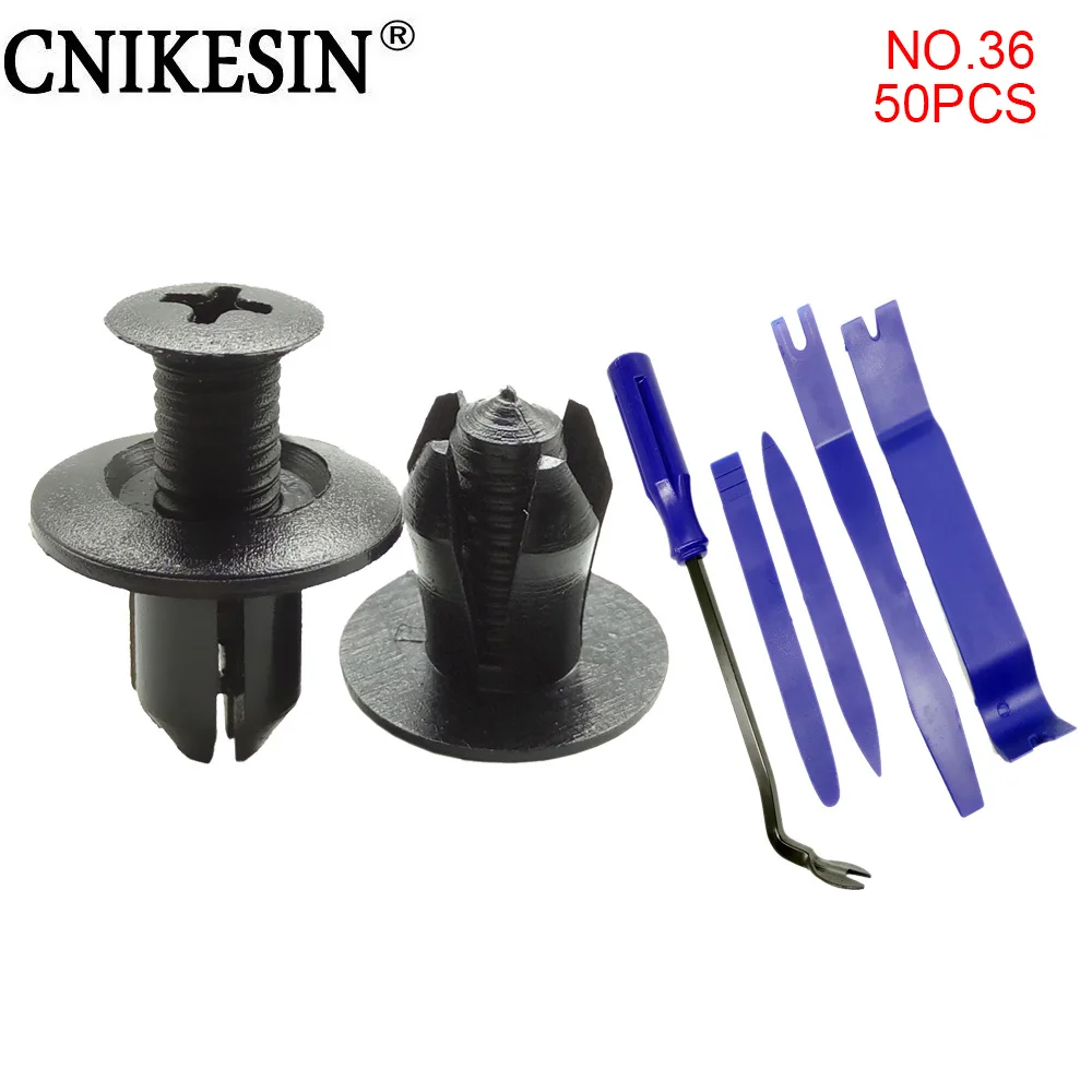 CNIKESIN Car Fastener 8mm Car Plastic Screw Fasteners for Hyundai Car ...