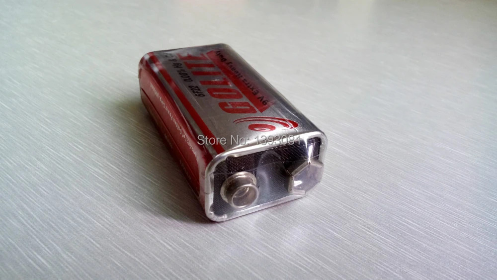 (2pcs/lot) 6f22 Batteries Golite 9v Battery 216st 006p 1604s Wholesale ...