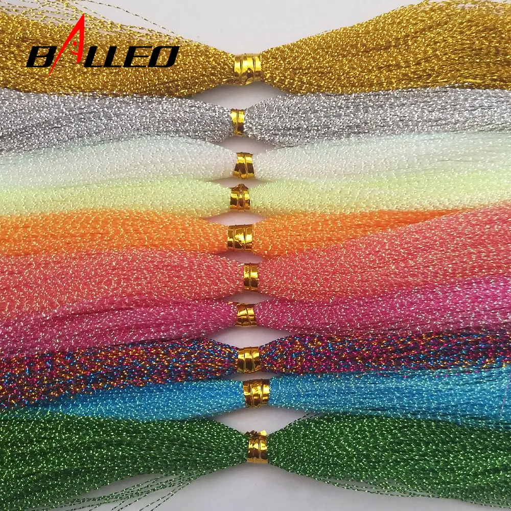 5Packs/ Fishing Tying Crystal Twisted Flashabou Holographic Tinsel Fly ...