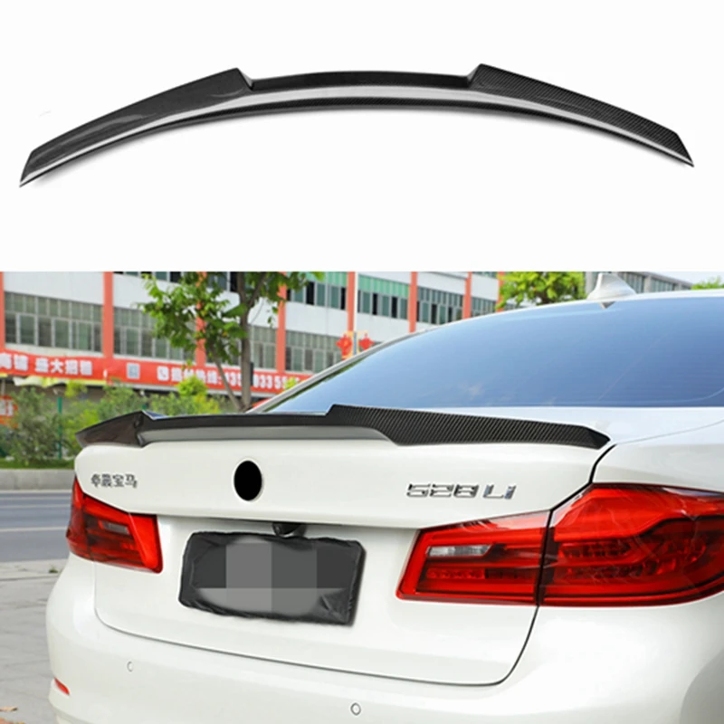5 Series Carbon Fiber Car Rear Spoiler Lip Wing for BMW G30 G38 530i ...