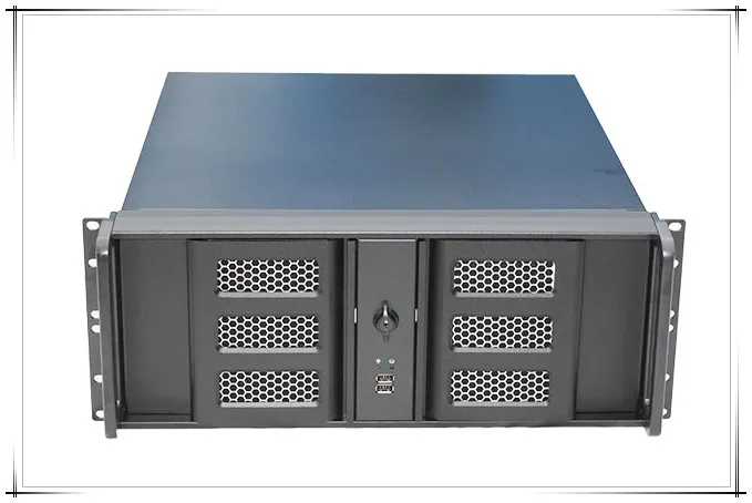 4U Aluminum Panel Double Door Server Industrial Control Cabinet 4U480L ...