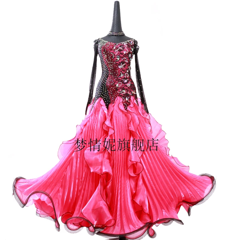 Ballroom Dancing Dress Newest Design Woman Modern Waltz Tango Dance ...