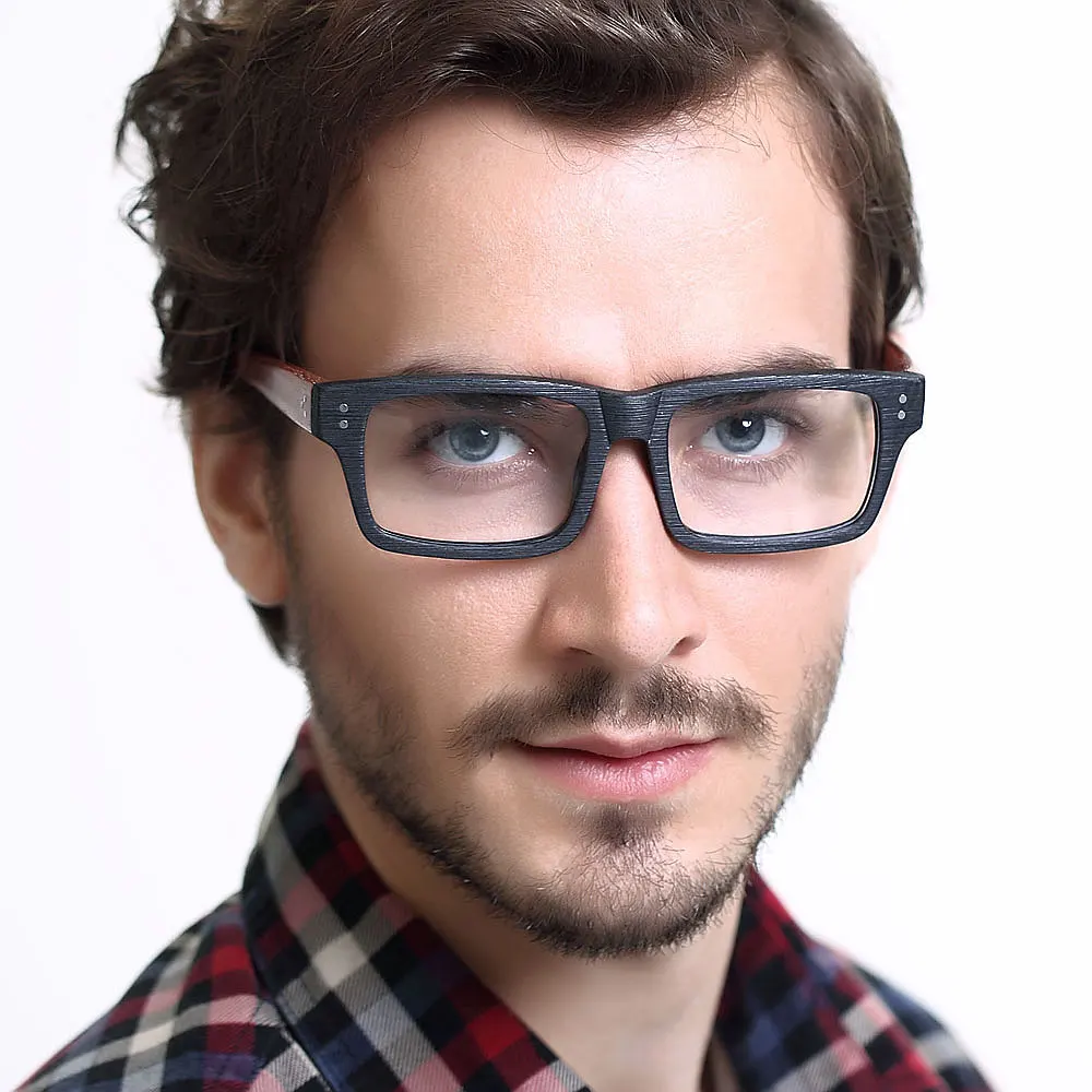 Vintage Glasses Wood Picture Frame Myopia Eyeglasses Frame Black Big Vintage Glasses Wood Picture Frame Myopia Eyeglasses Frame Black Big