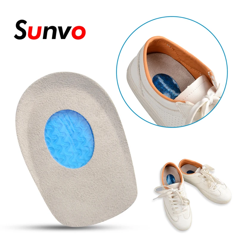 SEBS-Fersensporn-Pad-Halbe-Einlegesohlen-f-r-Fu-Plantar-Fasciitis ...