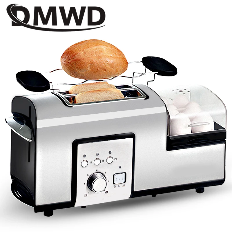 Electric Cake Bread Toaster Breakfast Waffle Sandwich Grill Baking ...