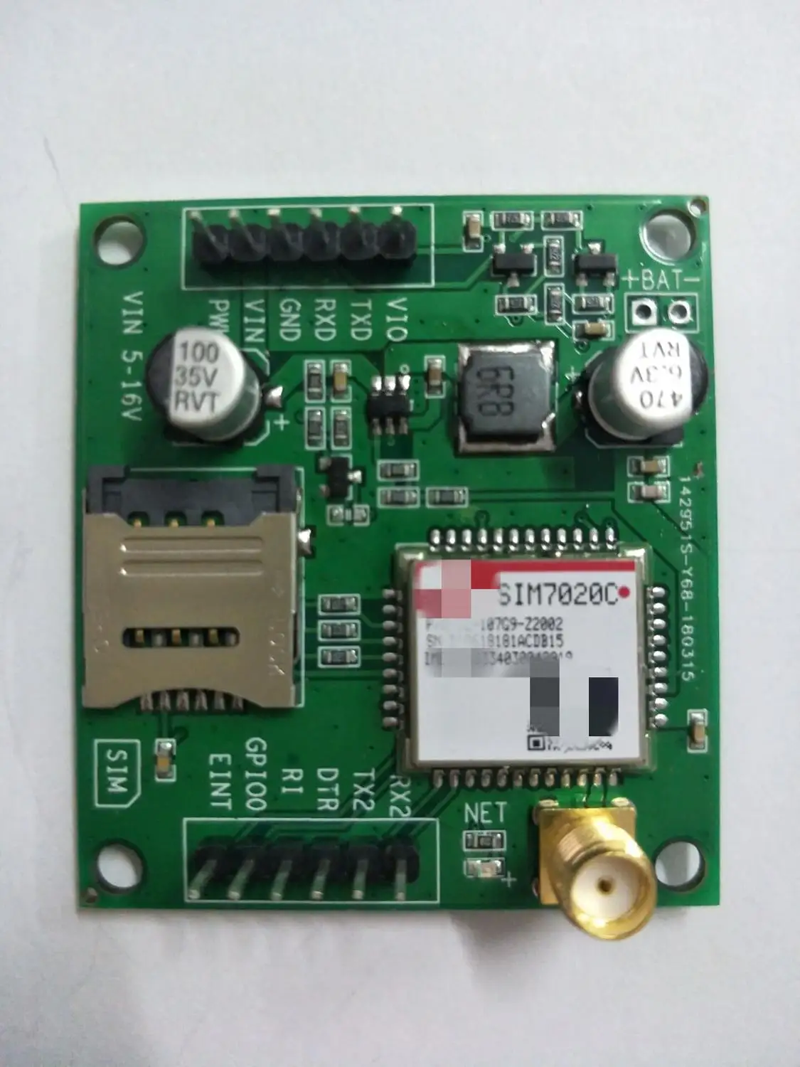 100% New&Original SIM7020E SIM7020C development board Multi Band B1/B3 ...