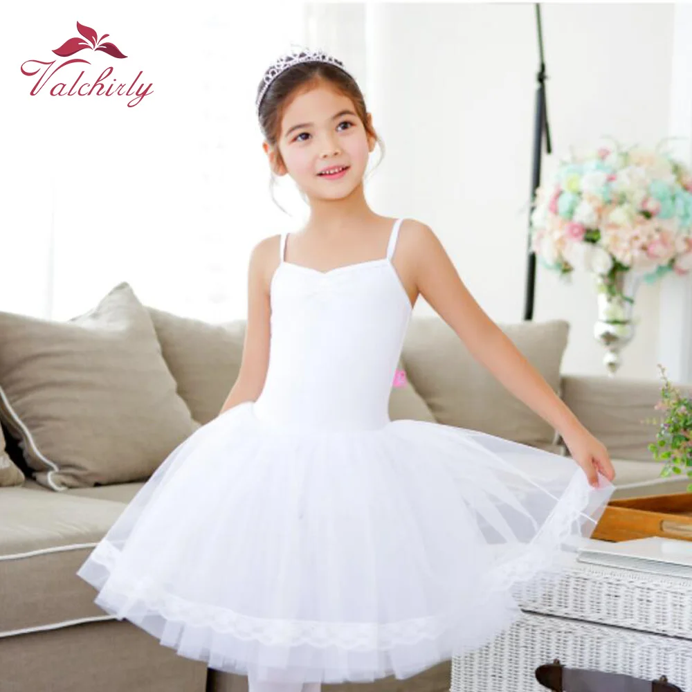 New Girls Ballet Tutu Dress Leotards Dance Clothing Kids Party Princess ...