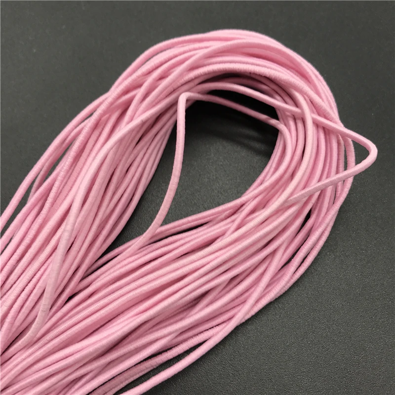 5yards 2mm Bunte High-Elastische Runde Elastische Band Runde Elastische ...