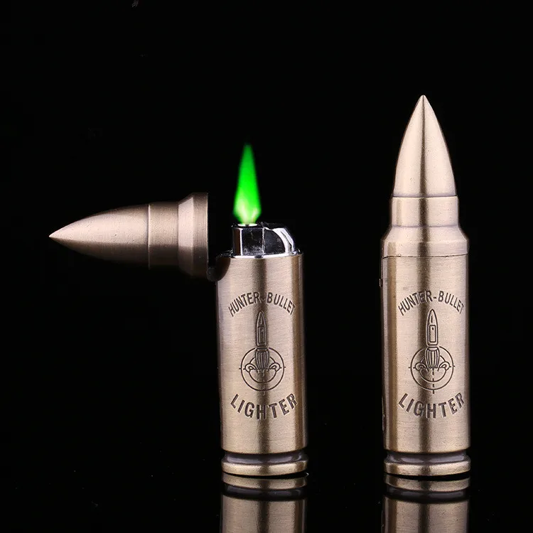 Bullet bomb simulation model props windproof lighter refillable ...