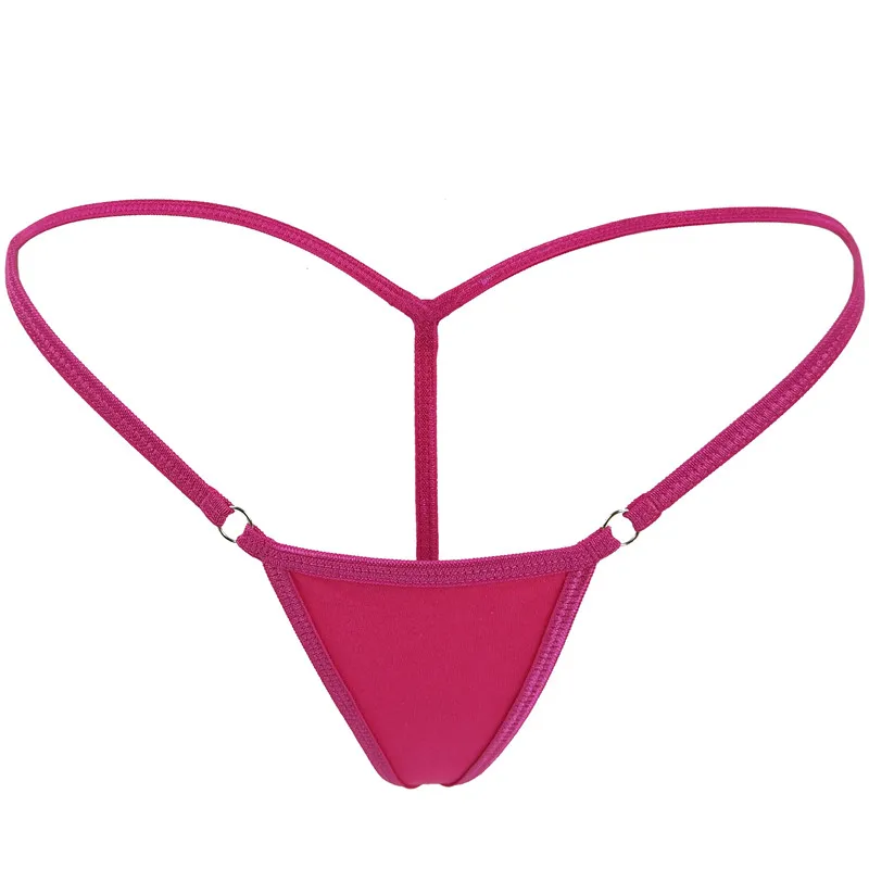 2018 Mini Micro Bikini Thongs Vrouwen Hot Sexy Katoen G String Y Terug