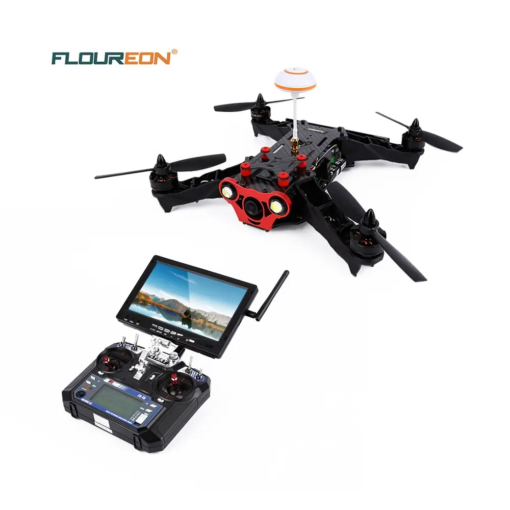 Racer 250 FPV RC Drone 2.4G 6CH Transmitter 7 Inch 32CH Monitor HD ...