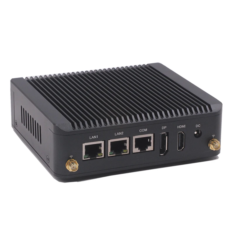 2018 Fanless Pfsense Mini PC J1900 Quad Core 2*I1211AT Gigabit Lan ...