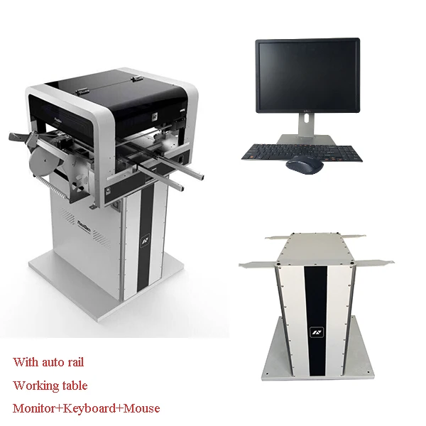 desktop pick and place machine NeoDen4,with auto rail,7 tape reel ...
