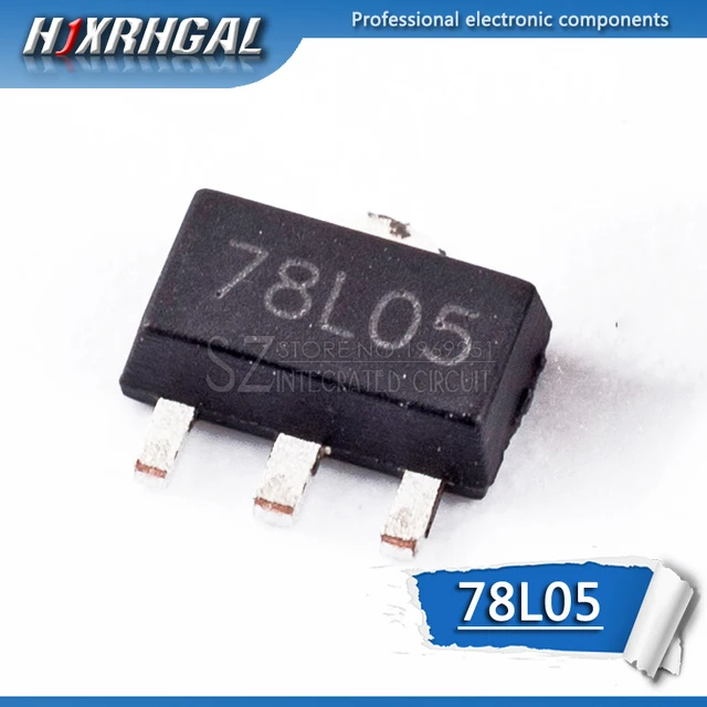 50pcs 78L05 SOT89 SOT 89 SOT SMD 5V three terminal regulator patch ...