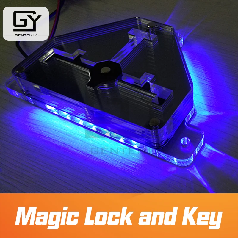 Magic-Lock-And-Key-Escape-Room-Props-Put-The-Key-Into-Right-Position-To ...