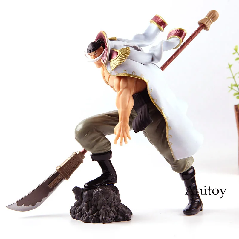 One Piece Anime Edward Newgate PVC One Piece White Beard Figure Action ...