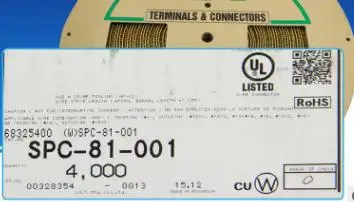 SPC-81-001 CRIMP SOCKETS Terminal Connectors Terminals housings 100% ...