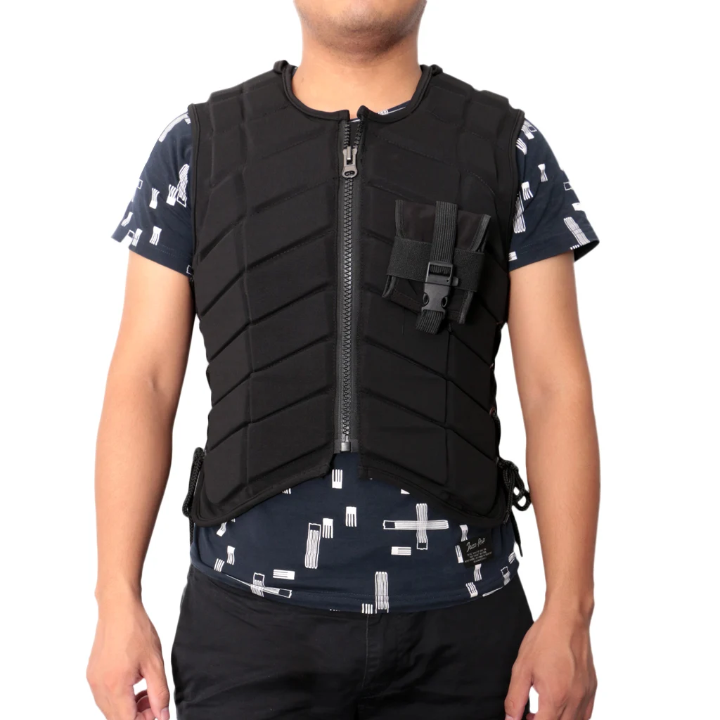 EVA Men Women Kids Deluxe Equestrian Horse Riding Safety Vest Eventer ...