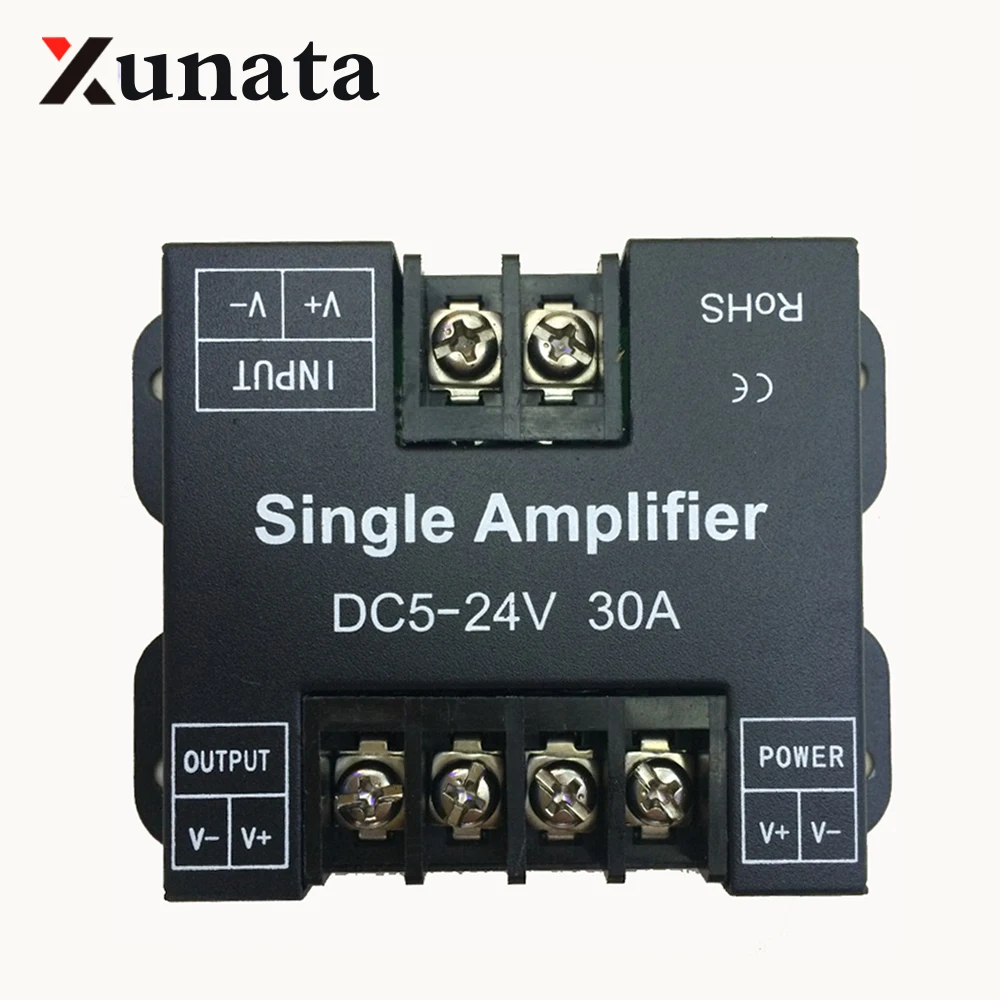 DC 12 24V 30A Led Data Repeater Signal Amplifier Aluminum Free shipping ...