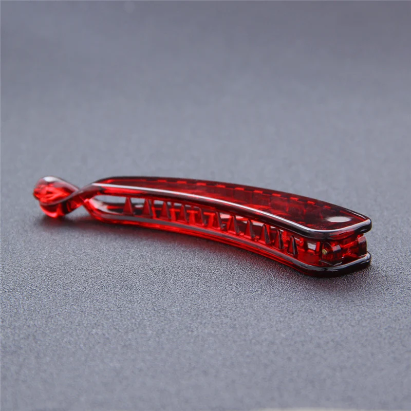 Deep red -Barrettes à cheveux en résine pour femmes et filles,nouveau ...