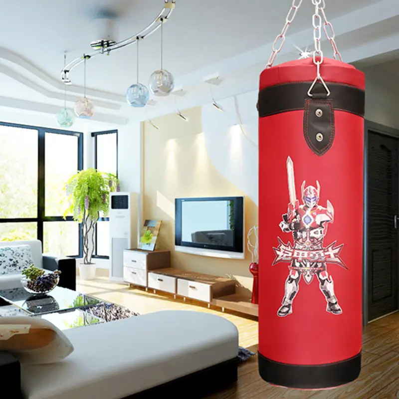 JayCreer 60CM Cartoon Training Fitness MMA Boxing Empty Heavy Sand Bag ...