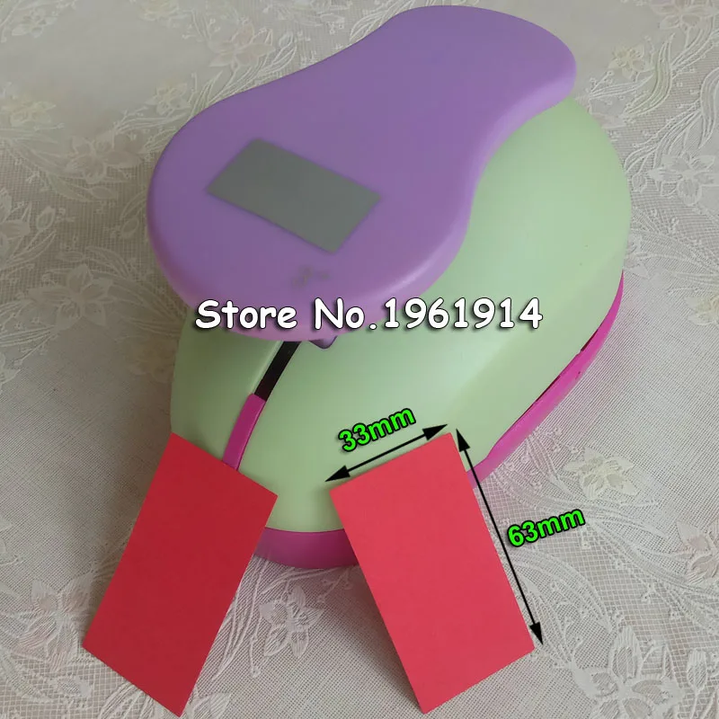 Big Rectangle EVA foam puncher paper cutter for greeting card handmade ...