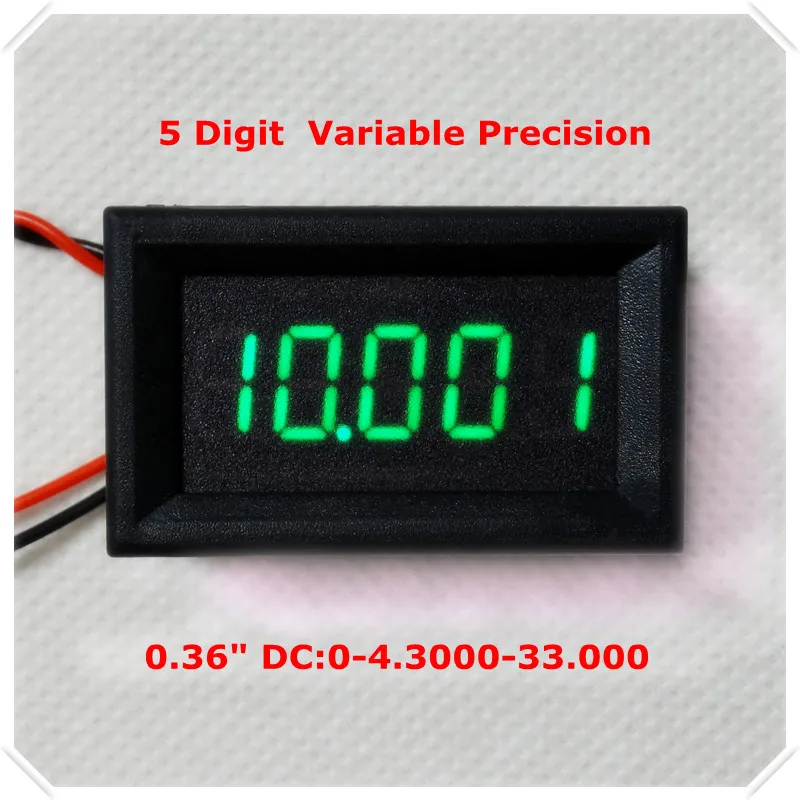 4-Wires-0-36-Variable-Precision-DC-0-33-V-Digital-Voltmeter-voltage ...